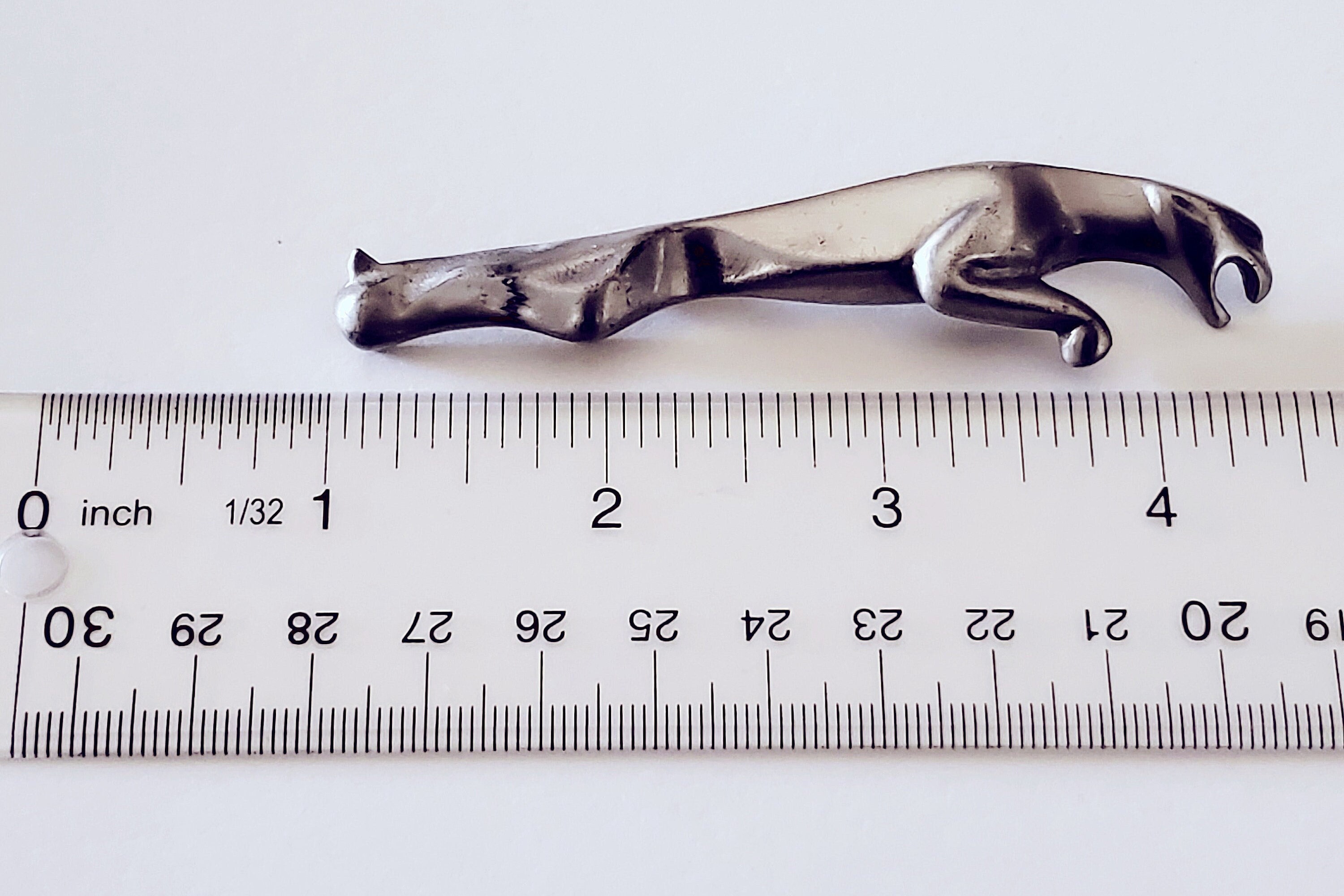 Vintage Jaguar Pin Brooch, Silver Tone Jaguar Pin, Big Cat Pin Brooch ...