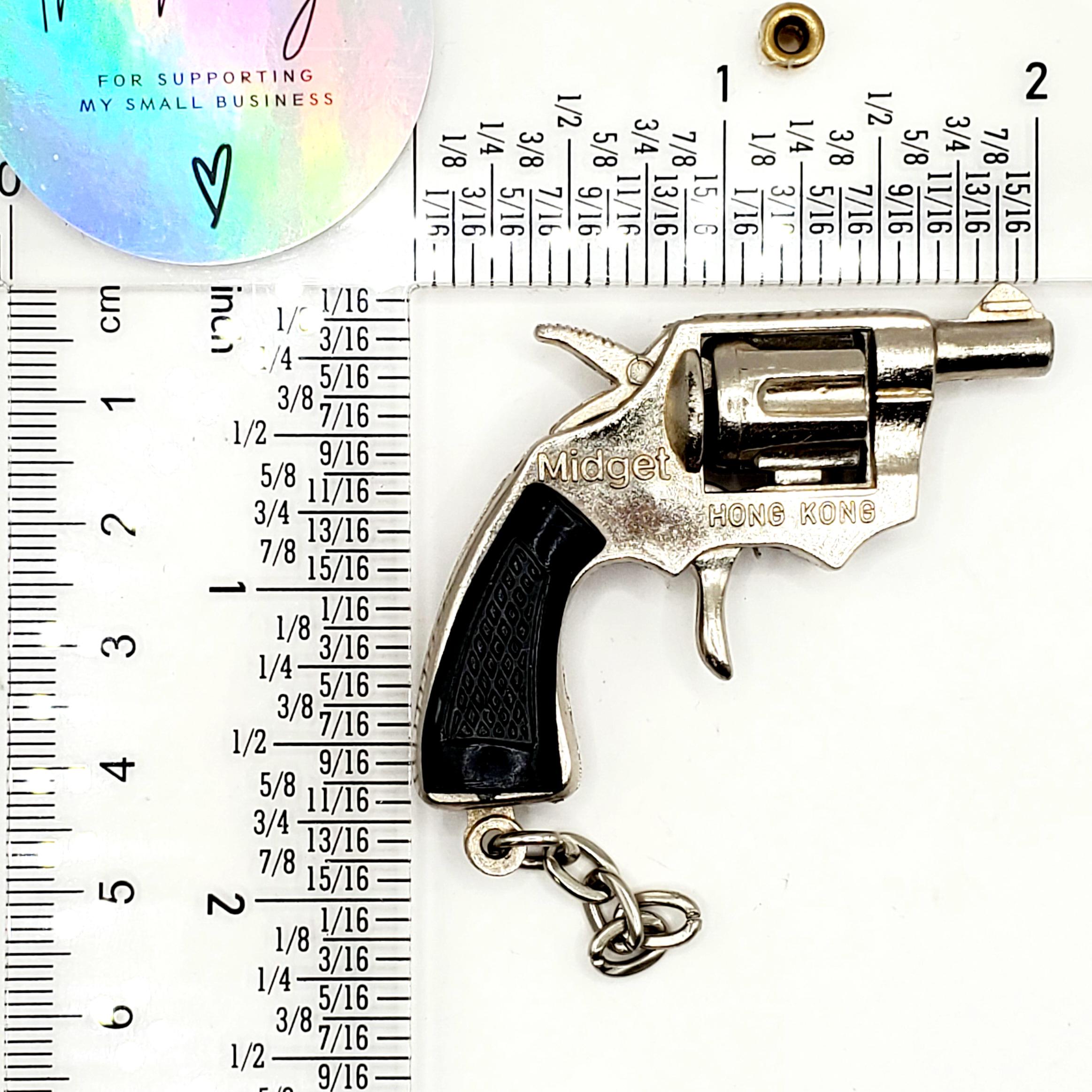 Vintage 1970's Midget Mini Toy Revolver Cap Gun Hong Kong - Etsy