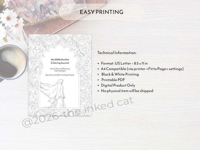 2026 Islamic Bullet Journal | Yearly Muslim Planner, Ramadan Section ...