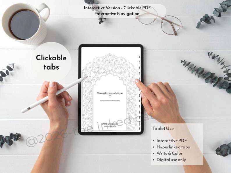 2026 Islamic Digital Planner | Prayer & Ramadan Tracker (PDF Tablet ...