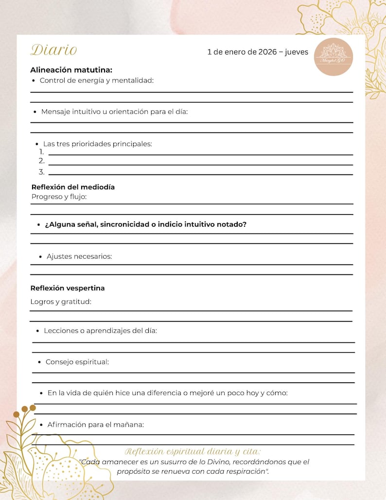 The 2026 Divine Flow Business Journal: Your Sacred Canvas & Soul's ...