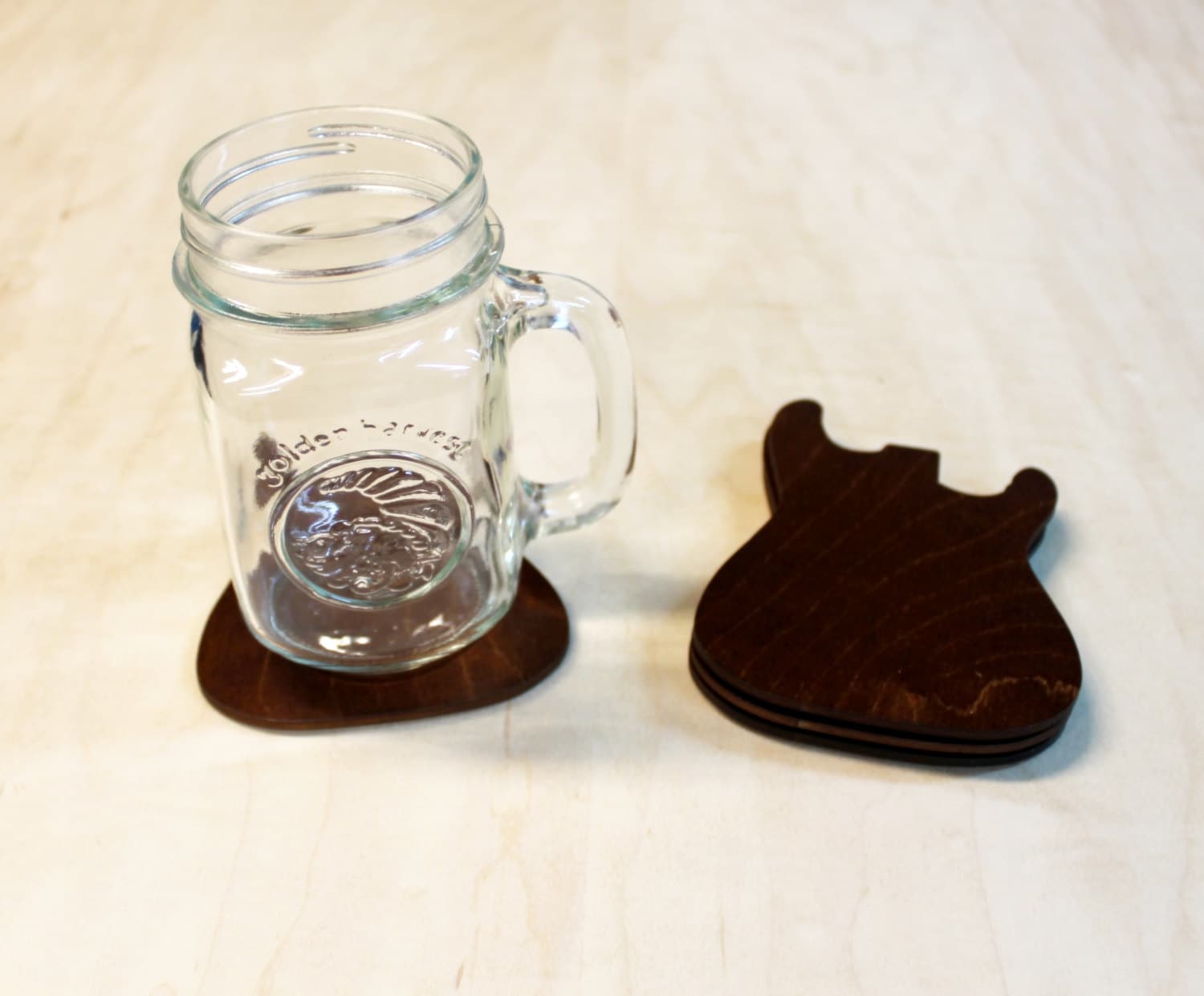 Fender Guitar Wooden Drink Coasters | Etsy