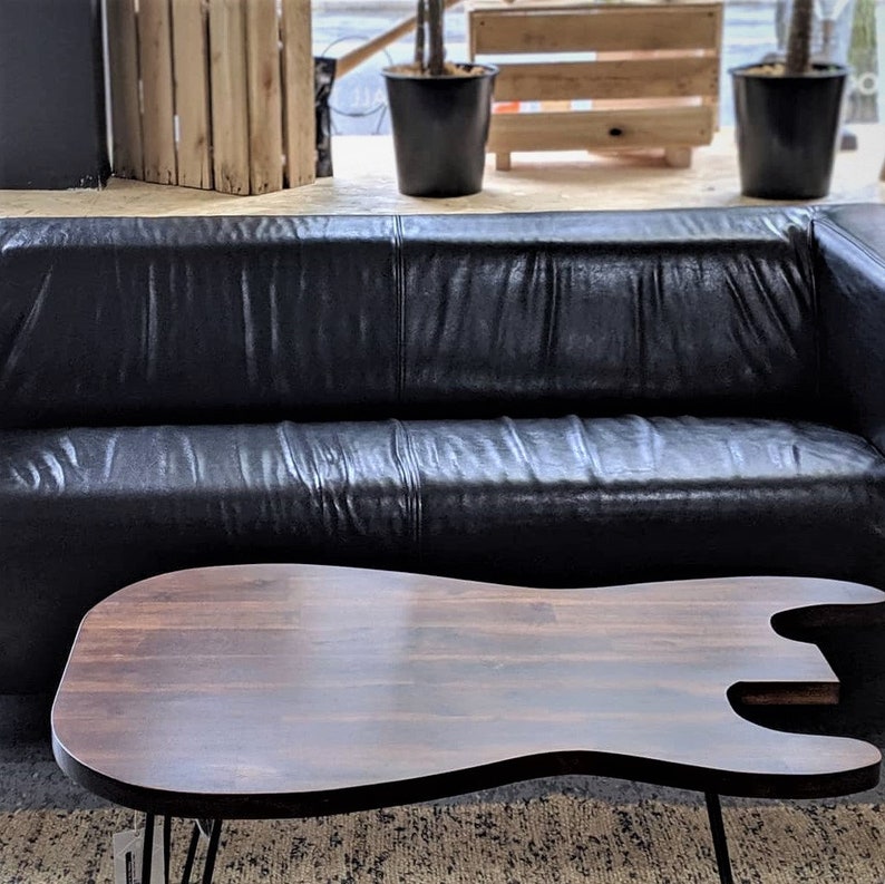 Musician Fender Guitar Body Coffee / Accent Table - Etsy