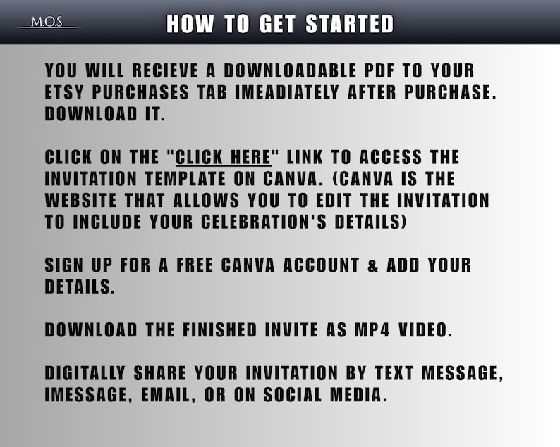 Animated 50th Birthday Invitation | Elegant Gold Digital Video Invite ...