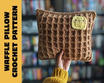 Waffle Pillow Crochet Pattern - Etsy