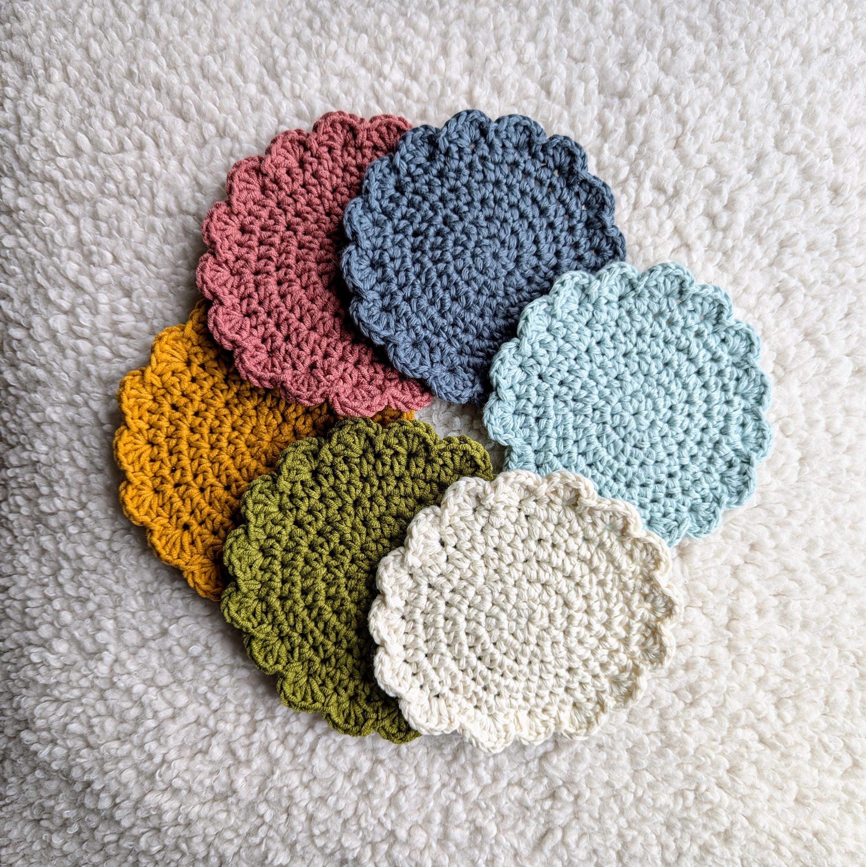 Quick and Easy Coaster Crochet Pattern for Beginners (PDF Download ...