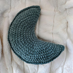 Easy Moon Pillow Crochet Pattern for Beginners | Neck Pillow (PDF ...