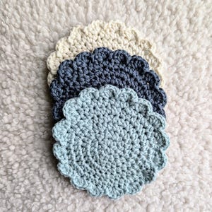 Quick and Easy Coaster Crochet Pattern for Beginners - Etsy
