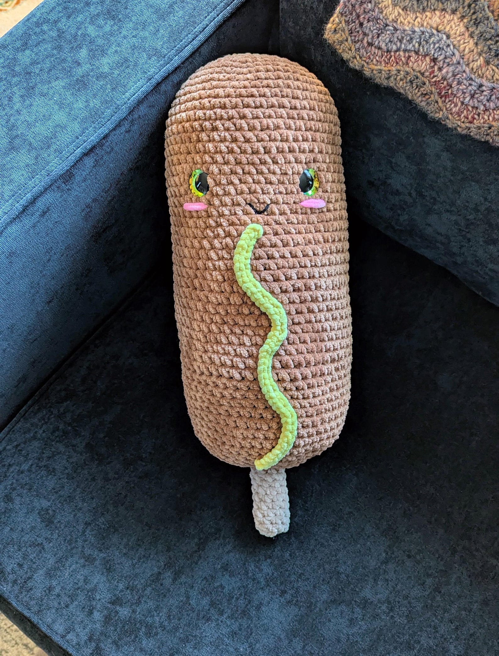 Jumbo Corn Dog Crochet Pattern | Plushie and Pillow (PDF Download ...