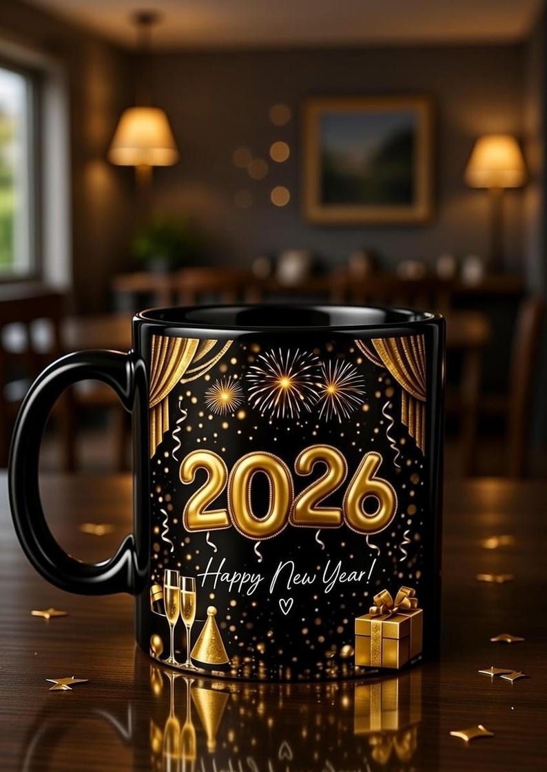 Bonne Année 2026 PNG, Happy New Year 2026 Jpg ,téléchargement Numérique ...