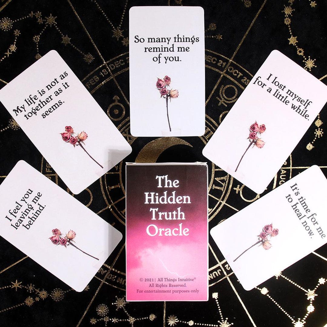 What's Your Person Thinking? | the Hidden Truth Oracle Reading | 6 Card ...