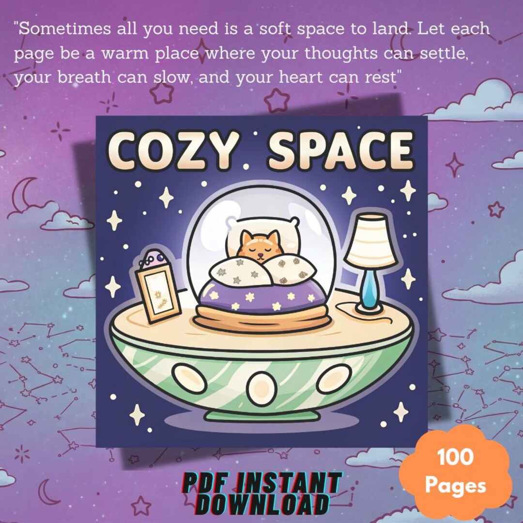 5 FOR 60% OFF- Cozy Space Coloring Book – Astronauts, Planets, Aliens ...