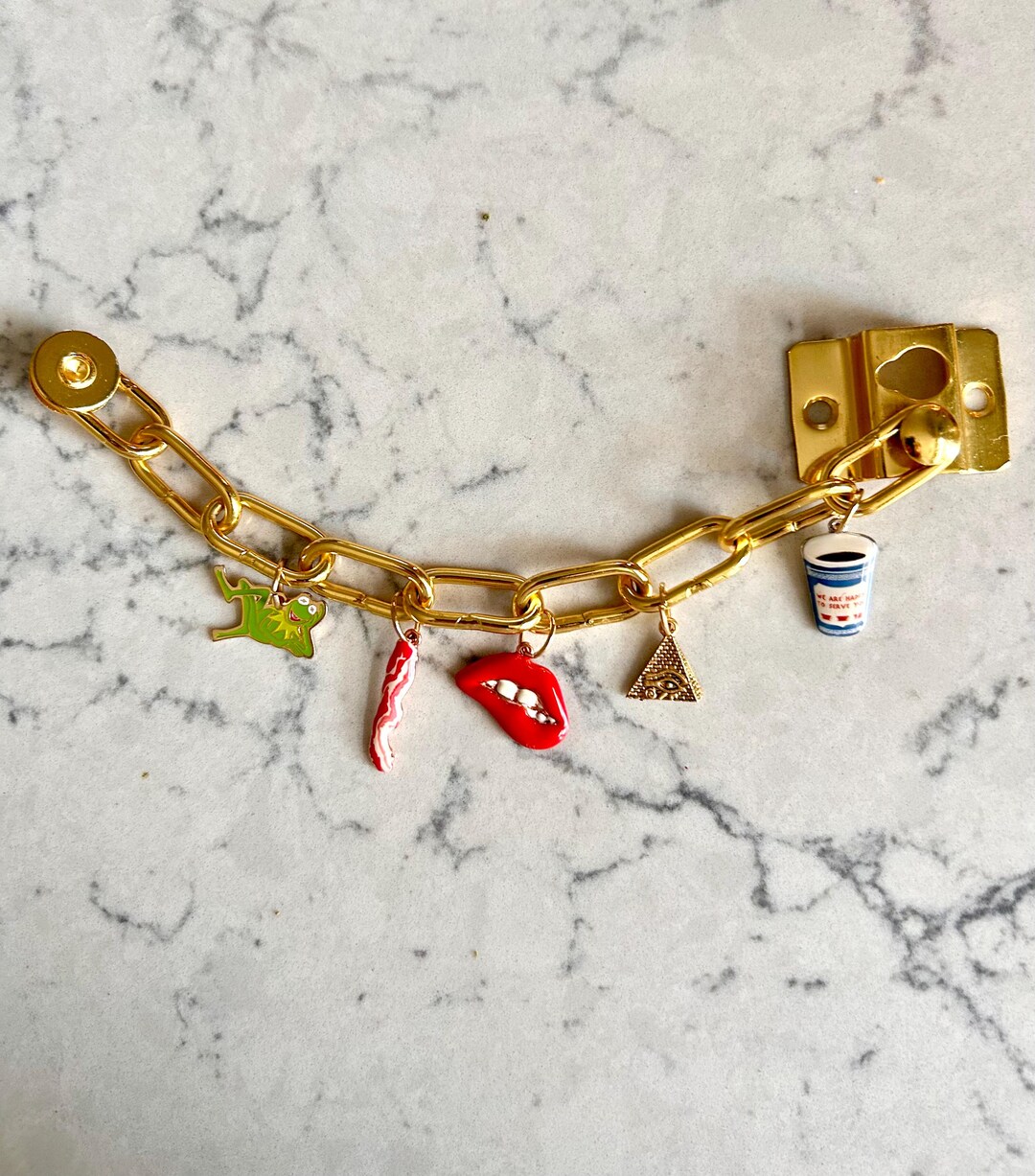 Door Chain Bling/ Door Lock Decor - Etsy