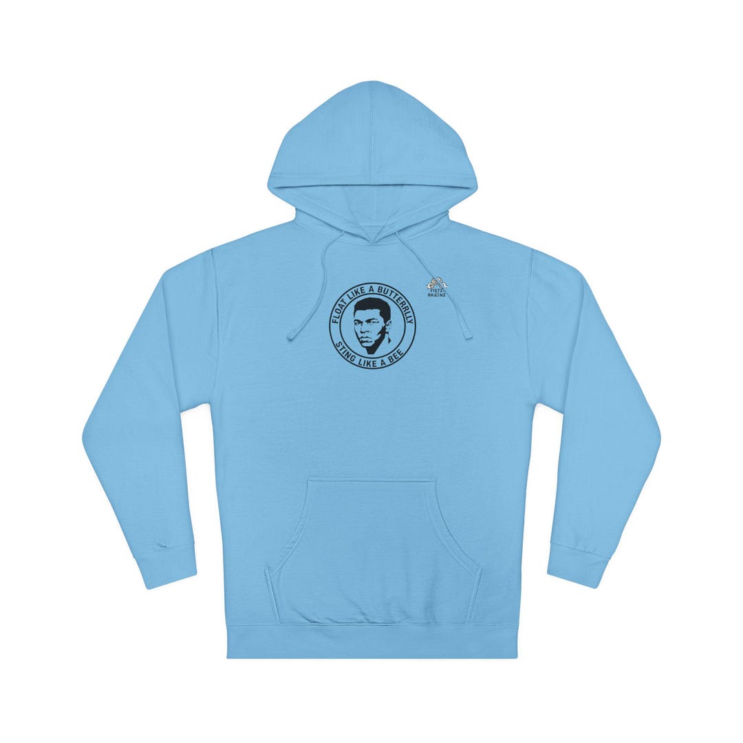 Muhammad Ali Portrait Hoodie | Boxing Legend Graphic Sweatshirt - Etsy