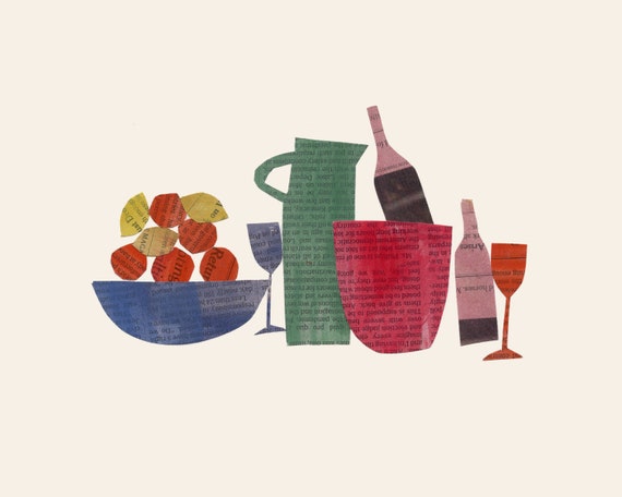 Still Life Collage | Etsy