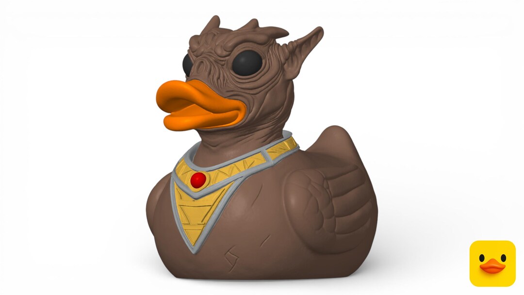 Alien Commander Duck Figurine – PLA 3D Printed Sci-fi Duck Collectible ...
