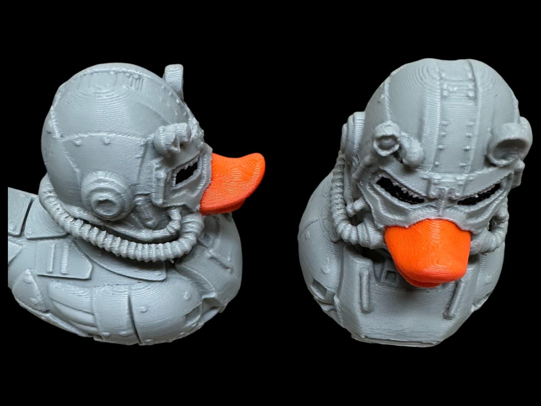 Fallout Power Armor Duck – 3D Printed Gamer Desk Decor - Etsy