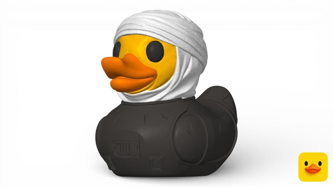 3D Printed Bounty Hunter Duck Figurine – Sci-fi Desk Decor - Etsy