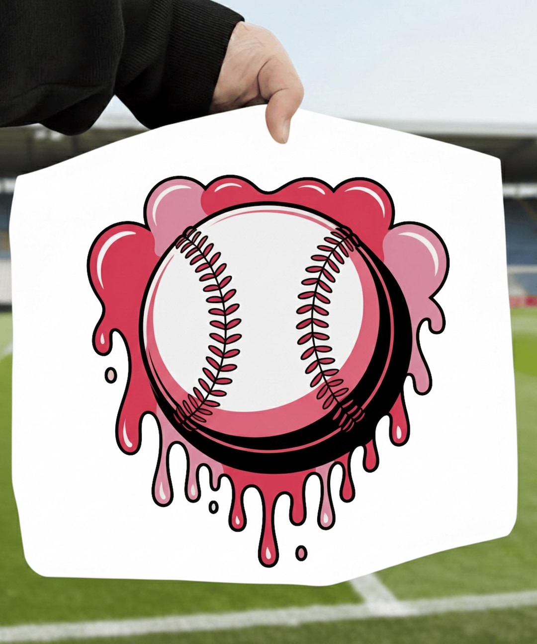 Bloody Baseball PNG Clipart, Horror Sports Sublimation Design - Etsy