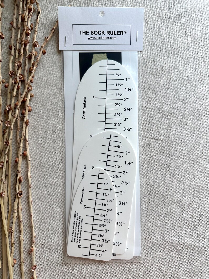 The Sock Ruler - Etsy New Zealand