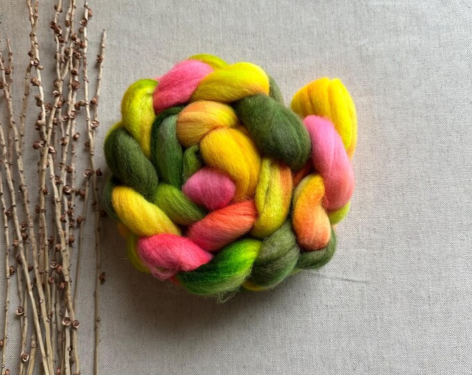 Tadpole | Polwarth Top | Spinning Fiber | Wool Roving | Nuno Felting ...