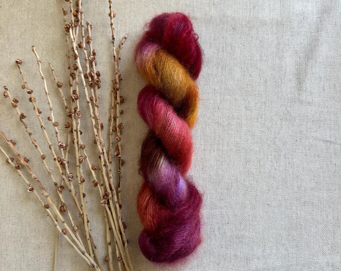 Calico Corn | Kid Mohair Silk Yarn | Fuzzy Yarn | Soft Squishy Yarn ...