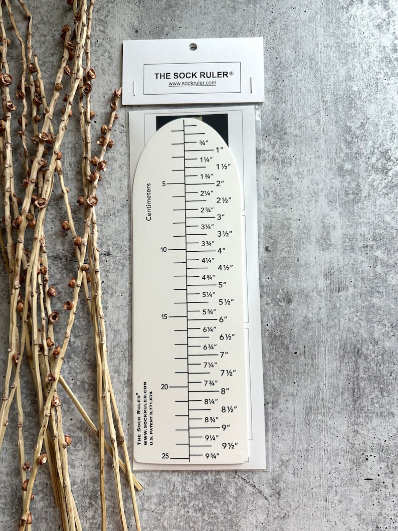 The Sock Ruler - Etsy New Zealand