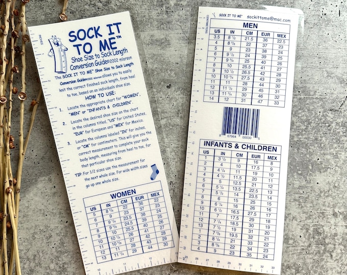 Sock It to Me Conversion Chart | Sock Knitting | Knitting | Sewing ...
