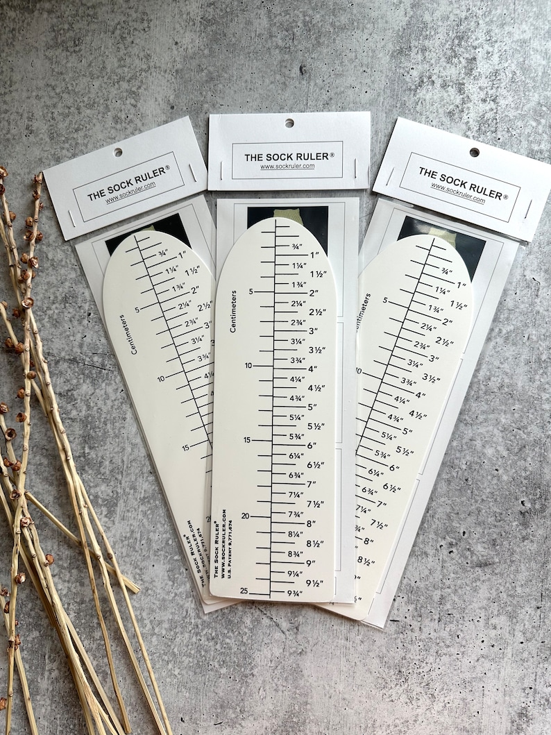 The Sock Ruler - Etsy New Zealand