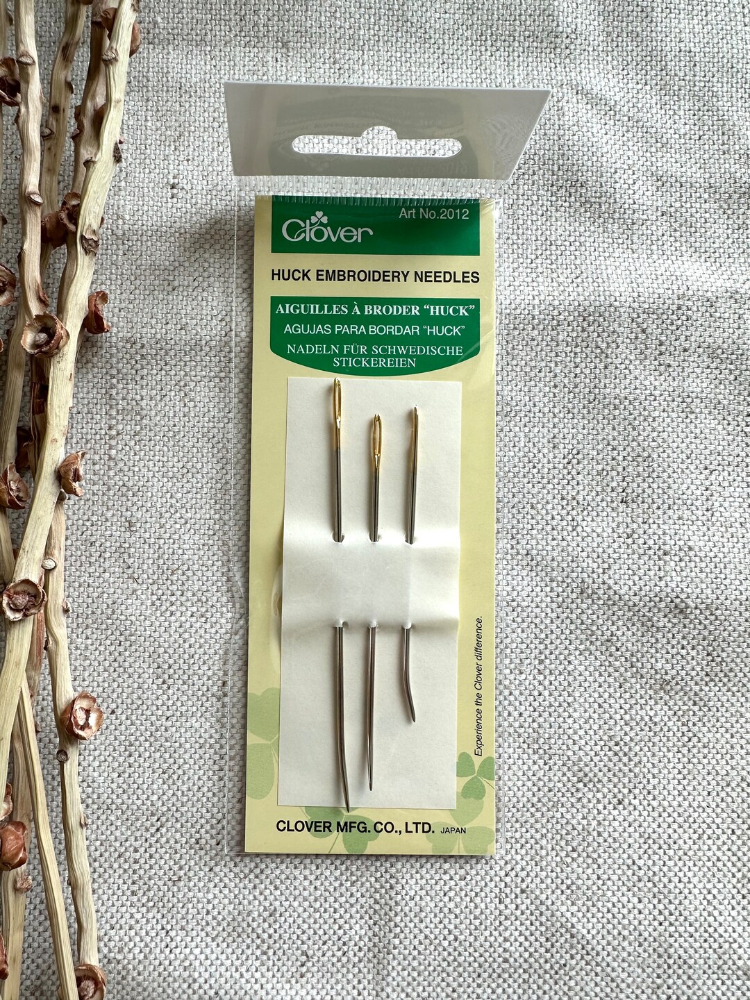 Clover Huck Embroidery Needles | Knitting | Sewing | Crocheting ...