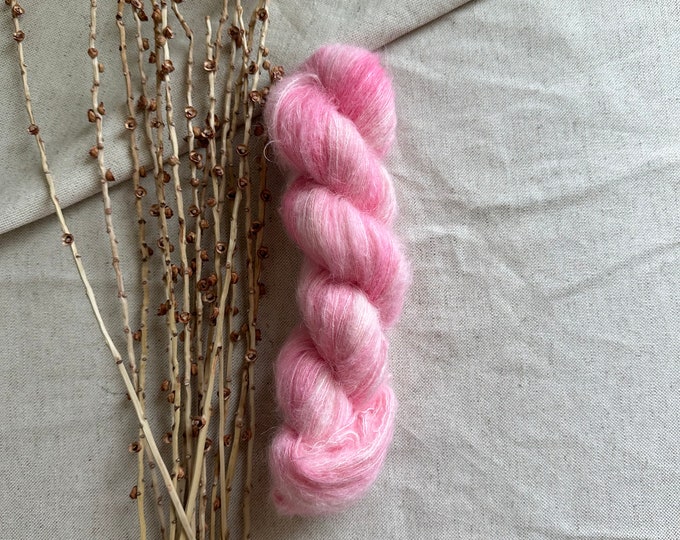 Ballerina | Baby Suri Alpaca Silk Yarn | Fuzzy Yarn | Soft Squishy Yarn ...