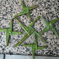 DIY St. Brigid's Cross Kit - Craft a Home Blessing Charm | Celebrate ...