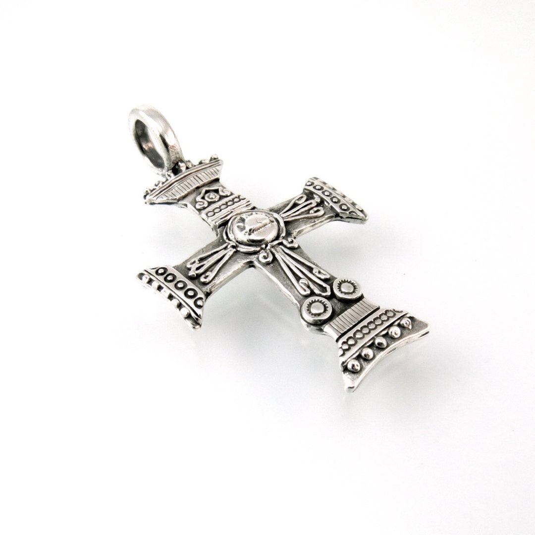 Fine Silver, Cross, Cross Pendant, Cross Necklace, Cross Jewelry ...