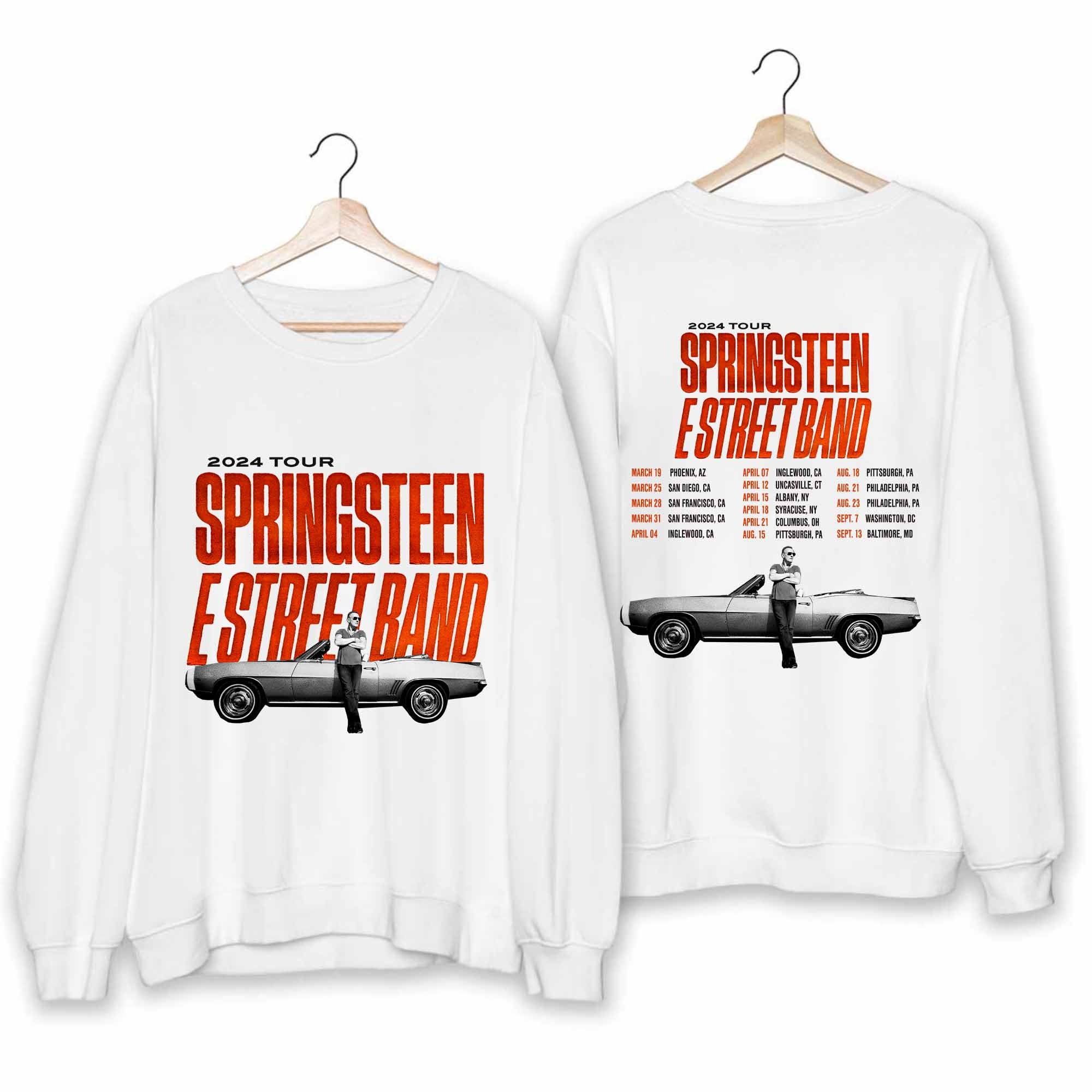 Bruce Springsteen & The E Street Band Rescheduled US Tour 2024 by ...