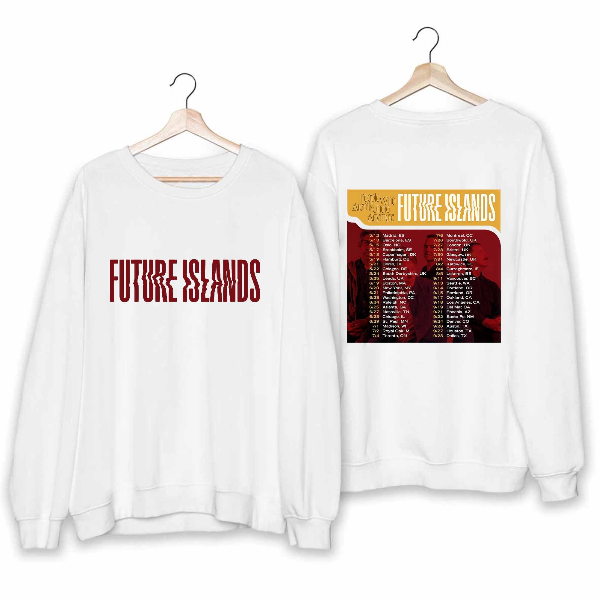 Future Islands 2024 North American Tour Shirt sold by Turkish Wilhuff ...