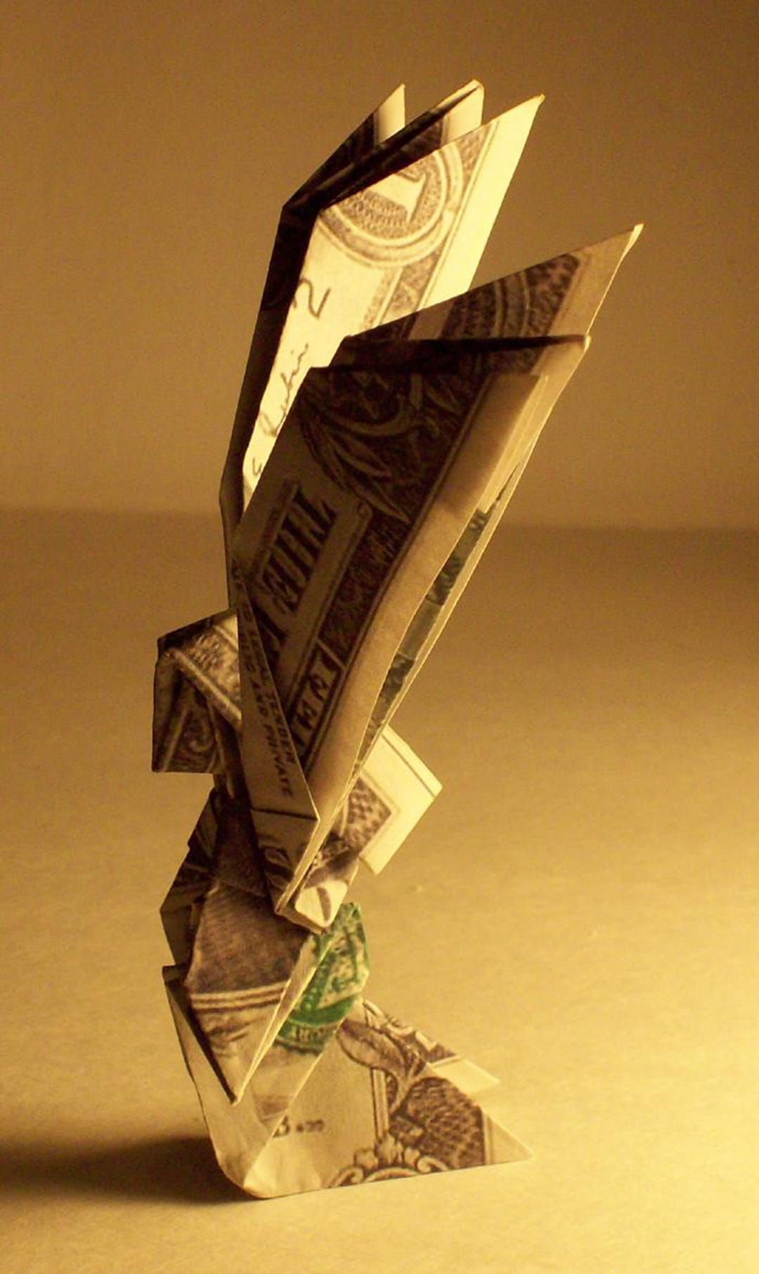 Origami Dollar Bill Angel One (nativity) - Etsy
