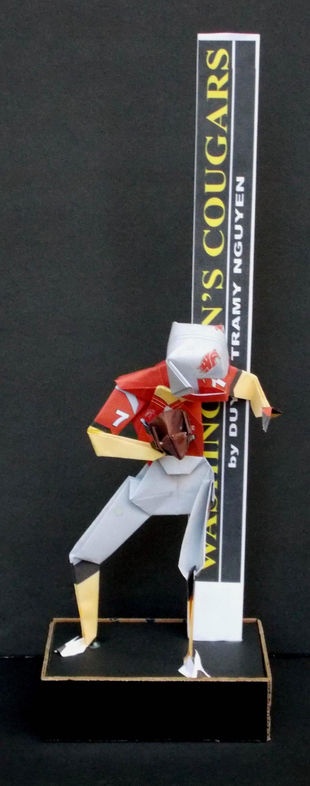 Origami Football Quarterback - Etsy
