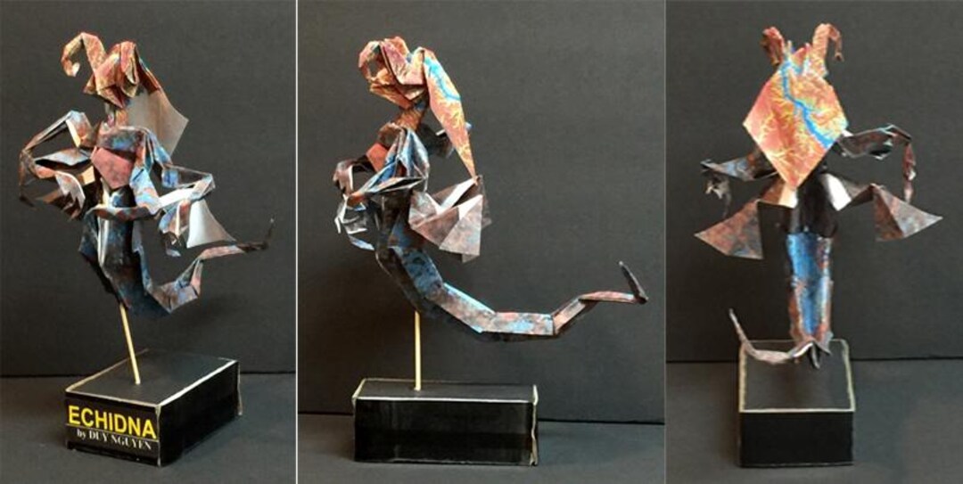 Origami Monster "mother of All Monsters" - Etsy