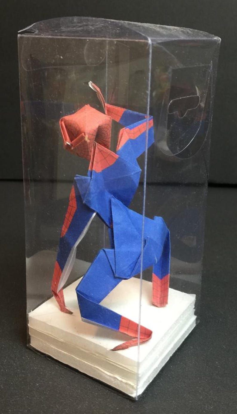 Origami Spider Man "your Friendly Neighborhood" - Etsy