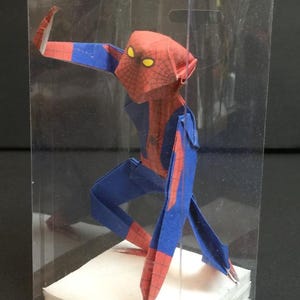Origami Spider Man "your Friendly Neighborhood" - Etsy