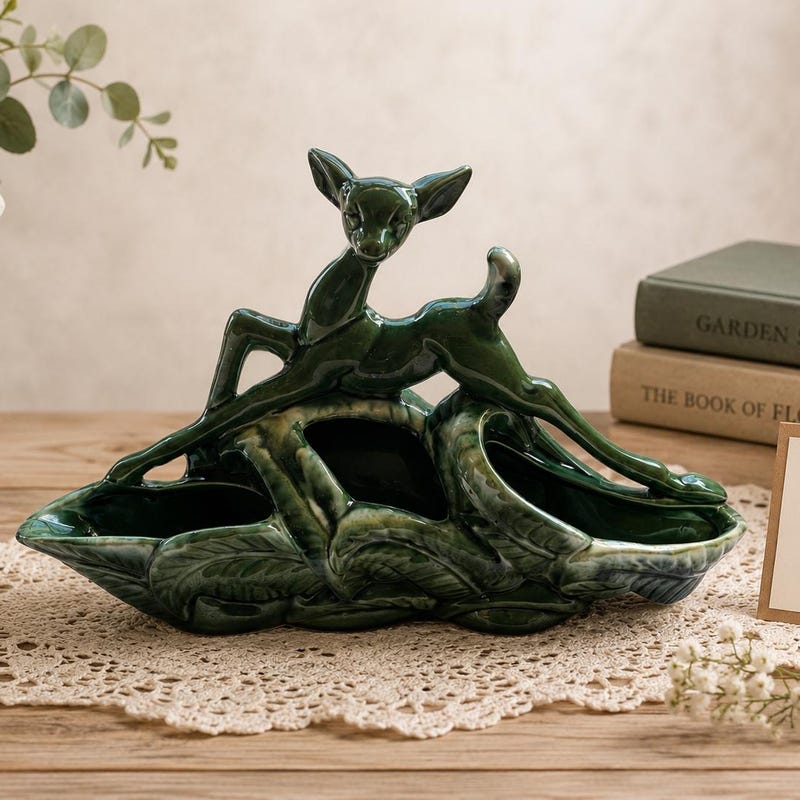 Mcm Vintage Ceramic Lamp - Etsy