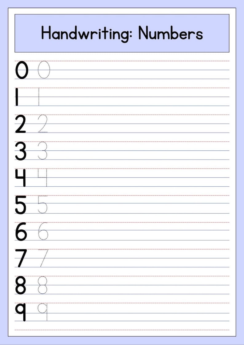 Handwriting Practice Pack K-4 OT Worksheets for Letter Formation ...