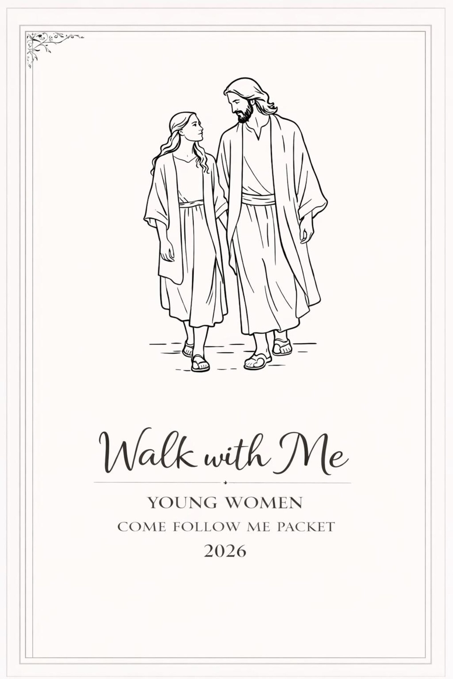 Minimal Young Women Come Follow Me 2026 Packet | LDS YW Lesson Helps ...