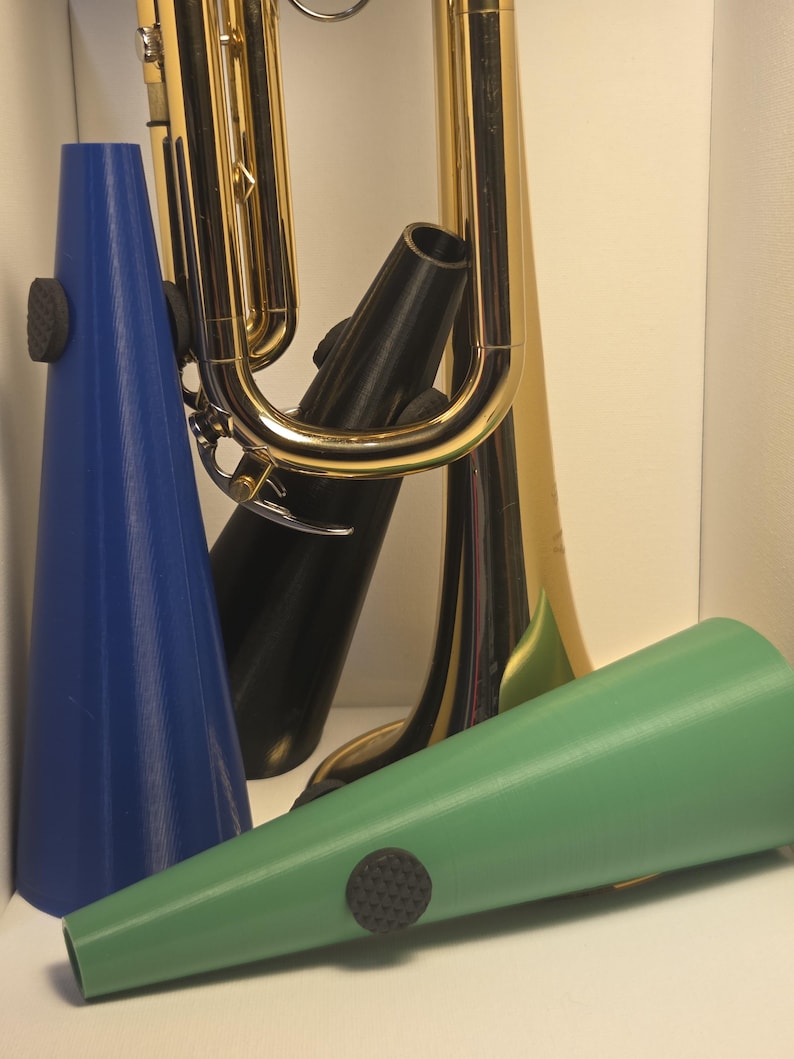3D Printed Trumpet Strait Mute, Colorful and Customizable, Brilliant ...