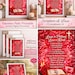 Valentine Faith Printable, 1 Corinthians 13 Scripture Art |red & Pink ...
