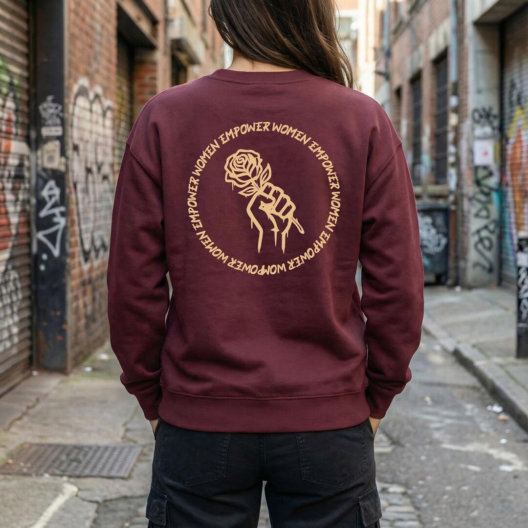 Empower Women Sweater, Womens Rights Statement Sweatshirt, Civil Rights ...