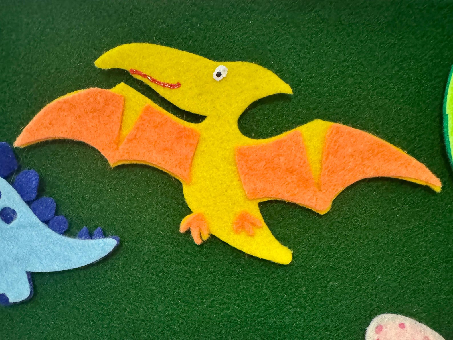 Dinosaur Hide and Seek Felt Story Board Set, Game, Rhyme, Library Story ...