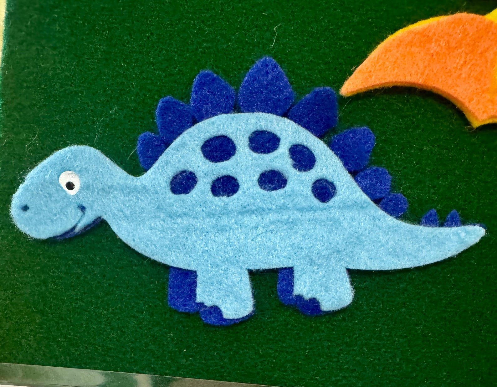 Dinosaur Hide and Seek Felt Story Board Set, Game, Rhyme, Library Story ...