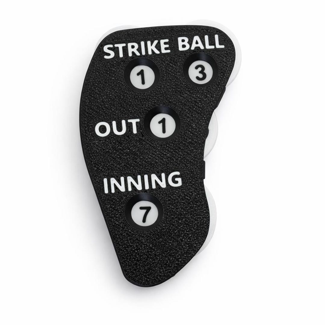 4-dial Umpire Indicator for Baseball and Softball – Personalized Name ...