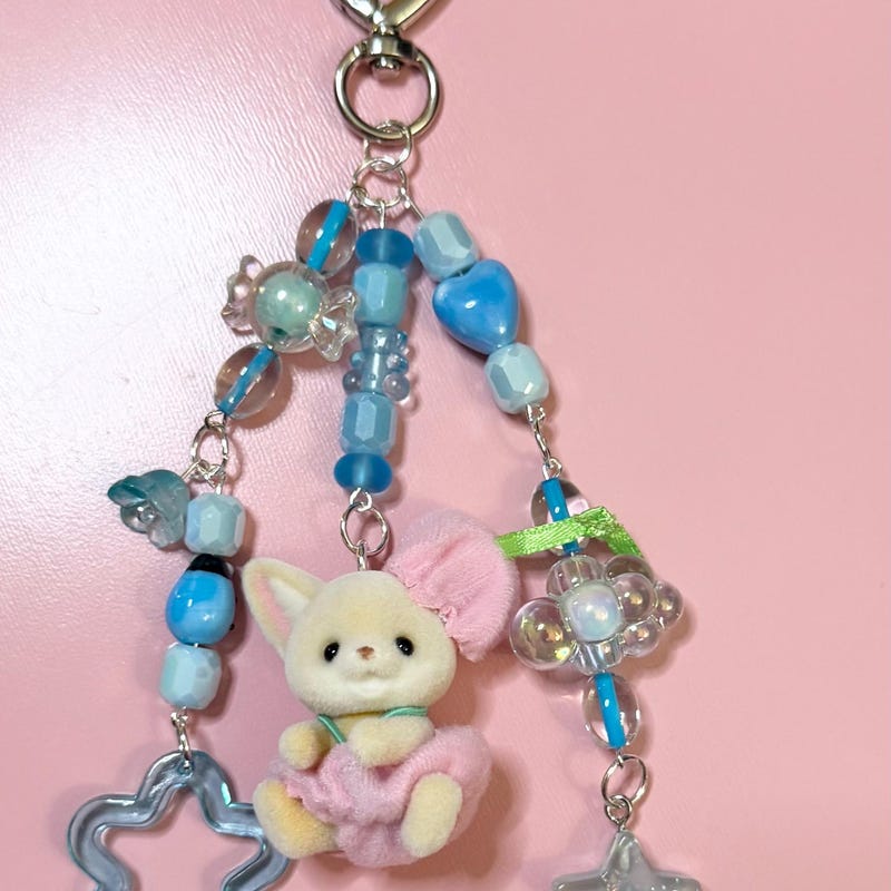 Calico Critter Keychain Cherry - Etsy
